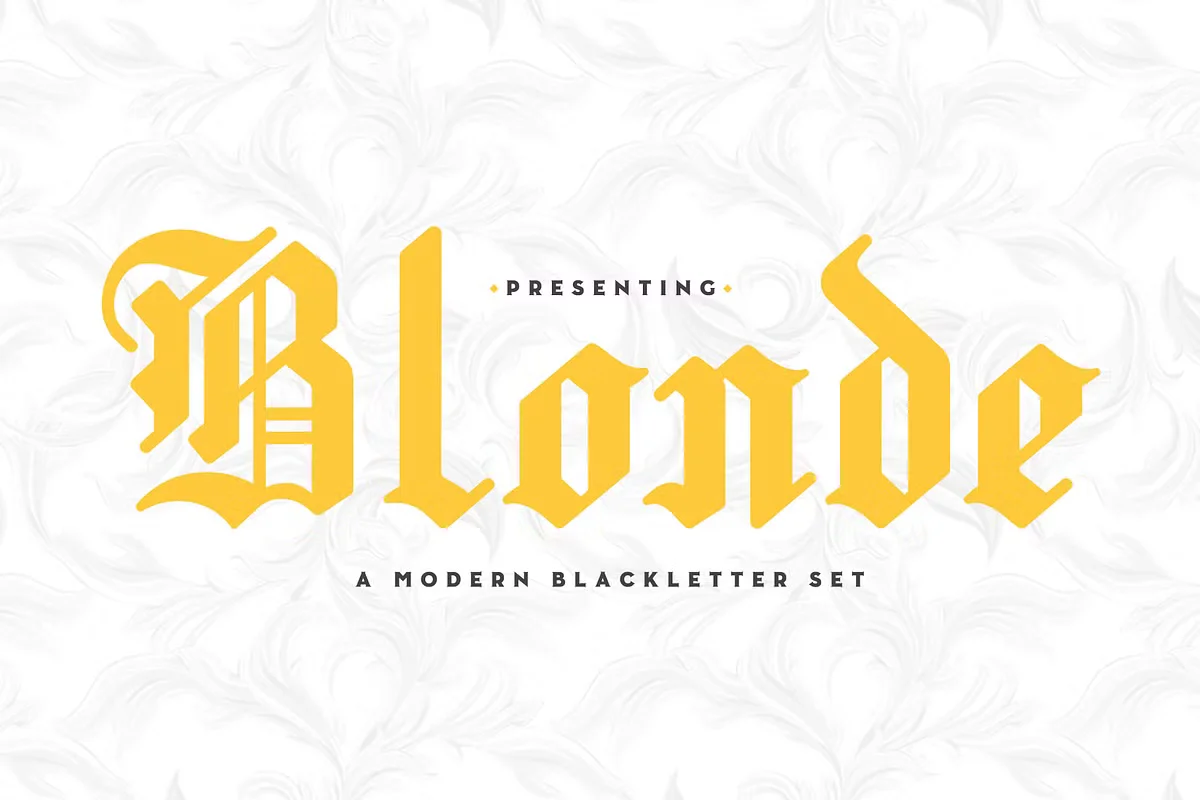 Blonde Font - Download Fonts for Free