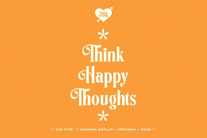 Tan Harmoni Font - Download Fonts for Free