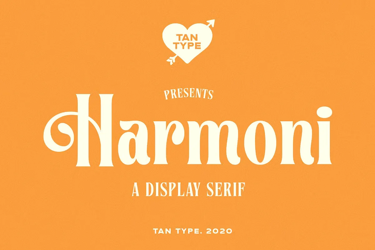 Tan - Harmoni Font - Download Fonts for Free