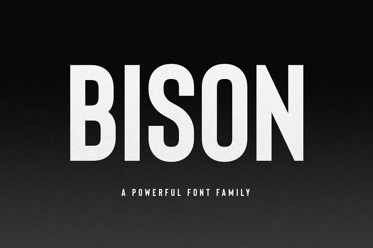 Bison Font - Download Fonts for Free