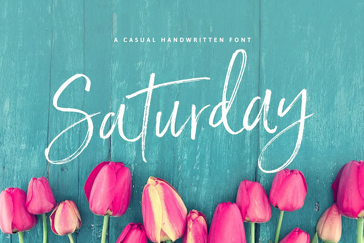 Saturday Font - Download Fonts for Free