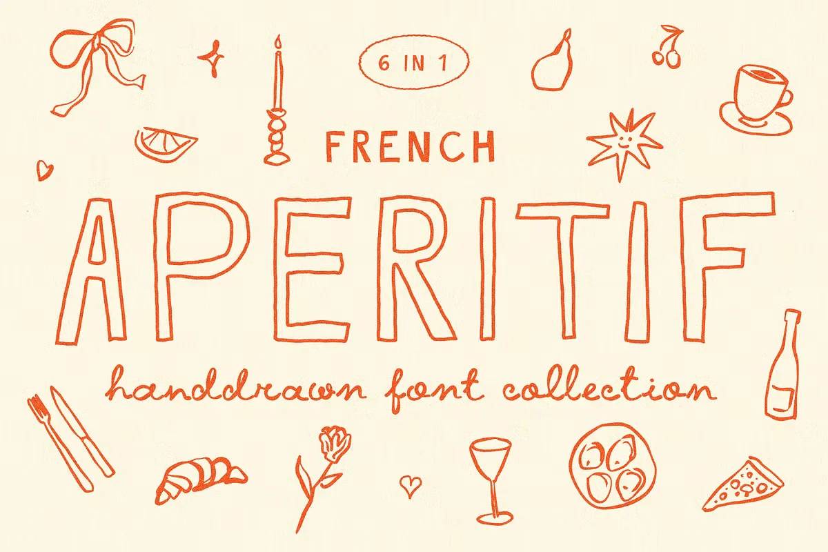 French Aperitif Font - Download Free Fonts