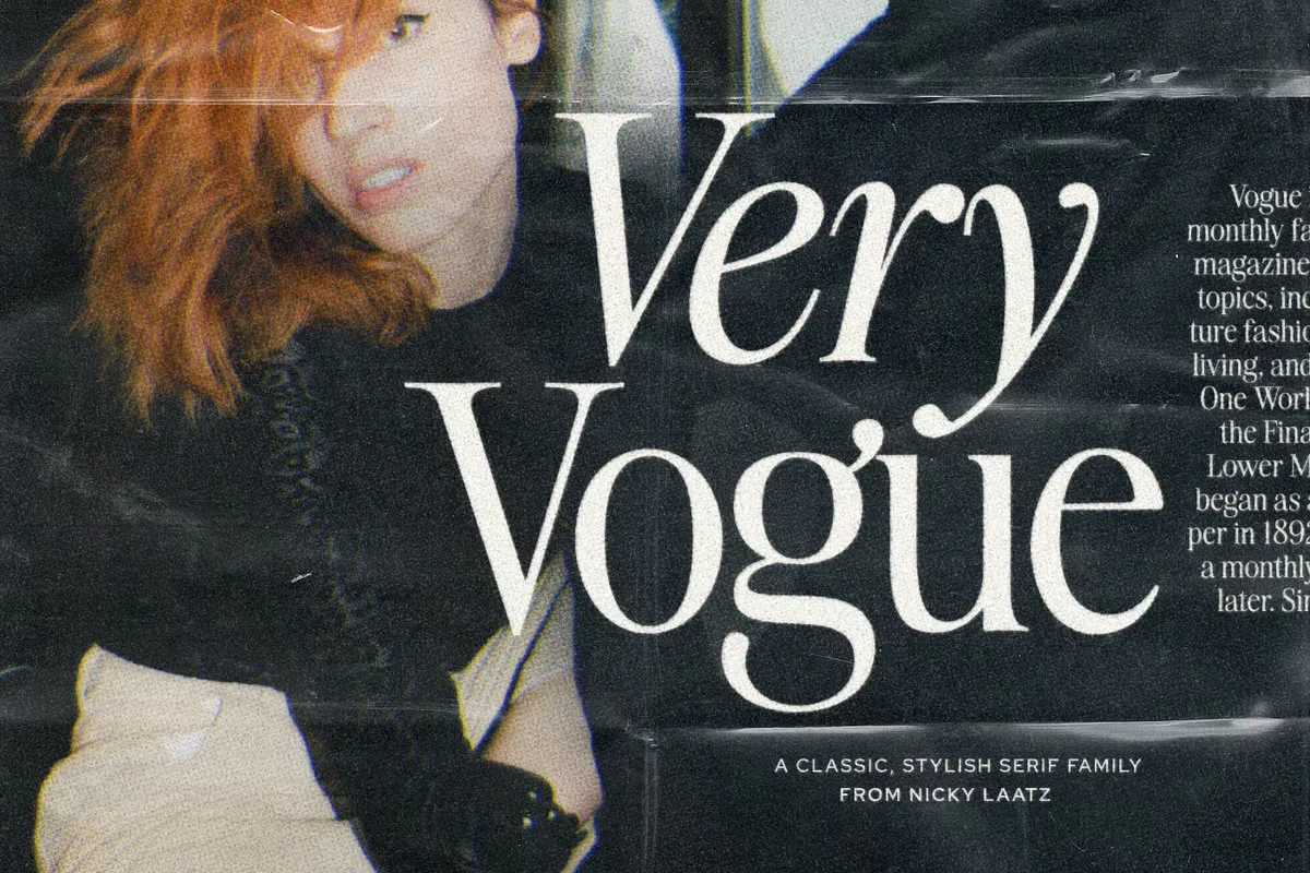 The Very Vogue Font - Download Free Fonts