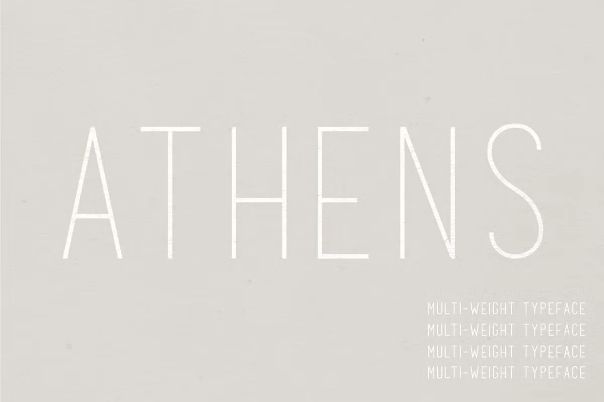 Athens Font - Download Fonts for Free
